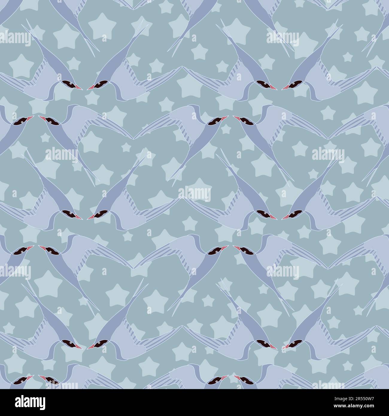 Arctic gull drawing hi-res stock photography and images - Alamy