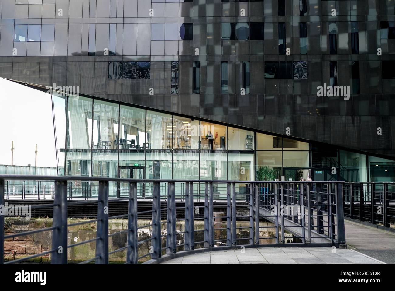 Open Eye Gallery Building, Mann Island. Liverpool. UK Stock Photo - Alamy