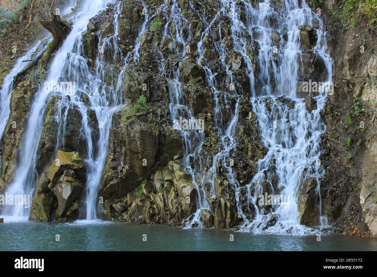 High wonderful waterfall hi-res stock photography and images - Alamy