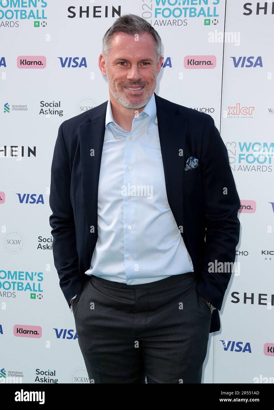 May 25, 2023 - London, England, UK - Jamie Carragher attending Women's ...