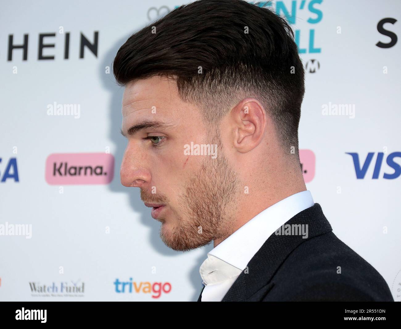 May 25, 2023 - London, England, UK - Declan Rice attending Women's ...