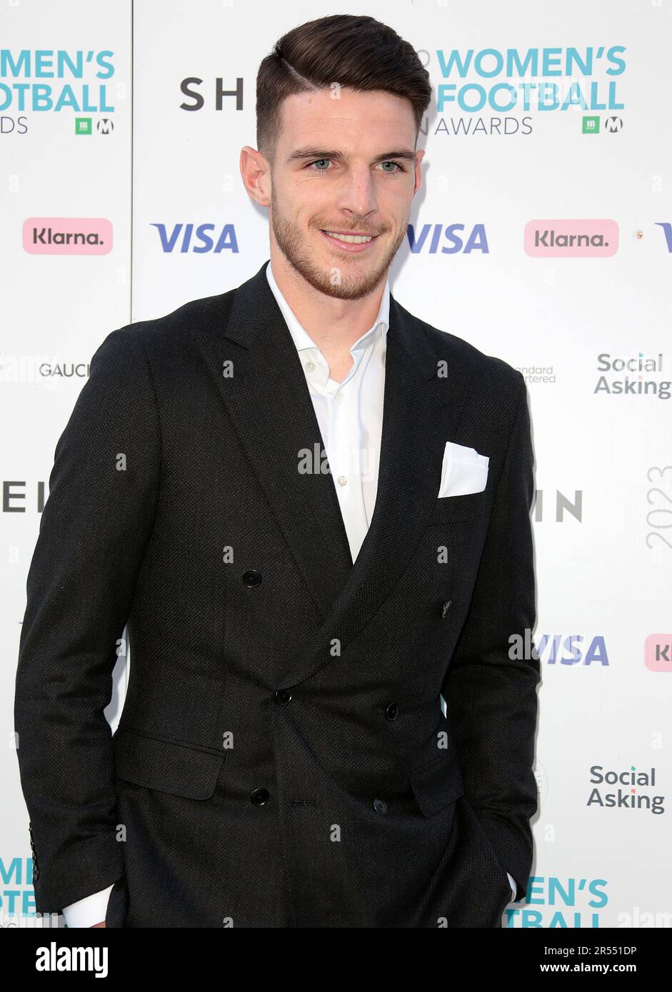 May 25, 2023 - London, England, UK - Declan Rice attending Women's ...