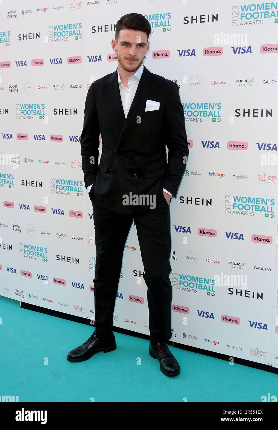 May 25, 2023 - London, England, UK - Declan Rice attending Women's ...