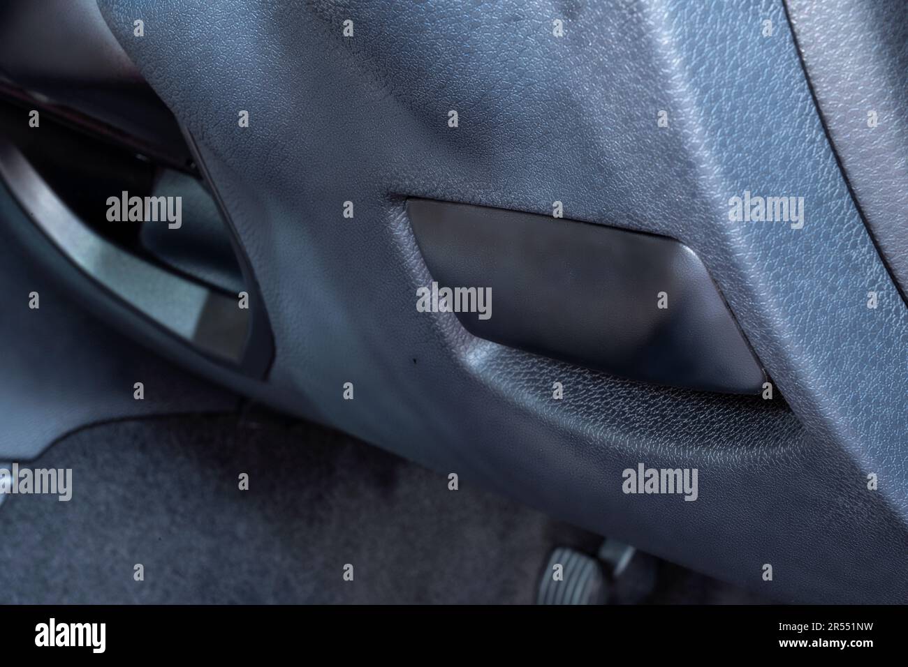 Dashboard, car button. Modern car interior Stock Photo - Alamy