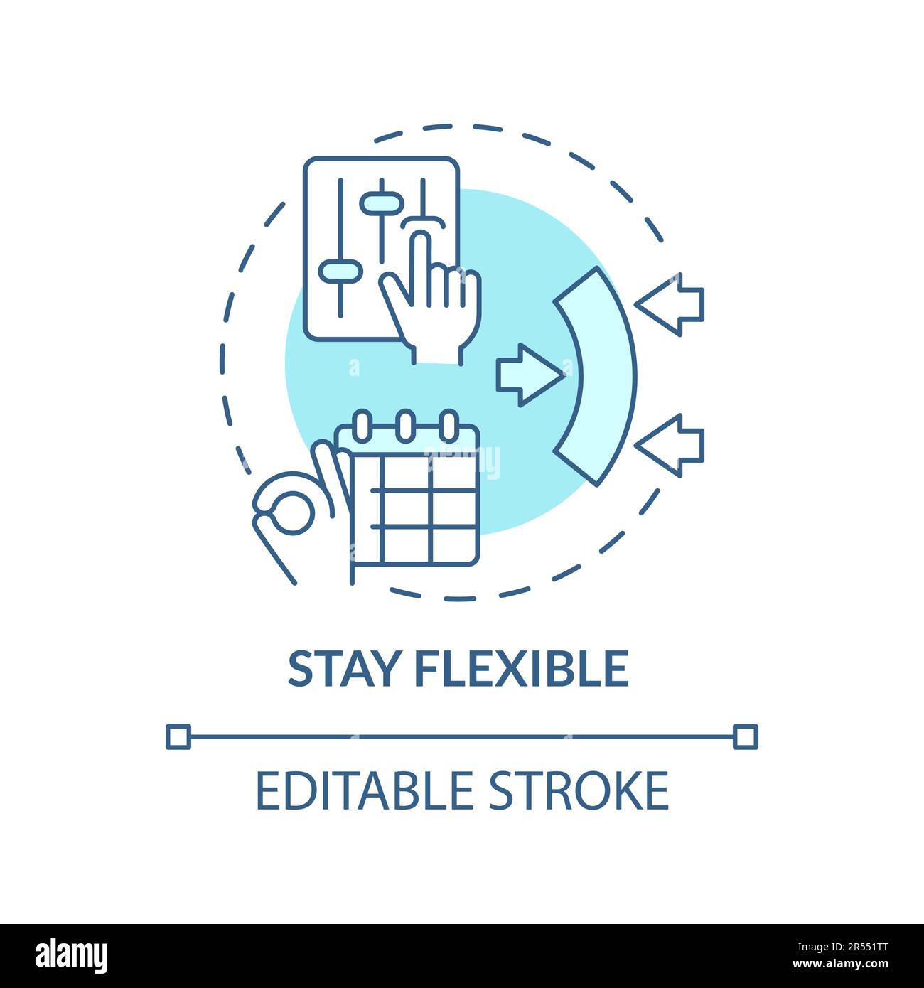 Flexible change Stock Vector Images - Alamy