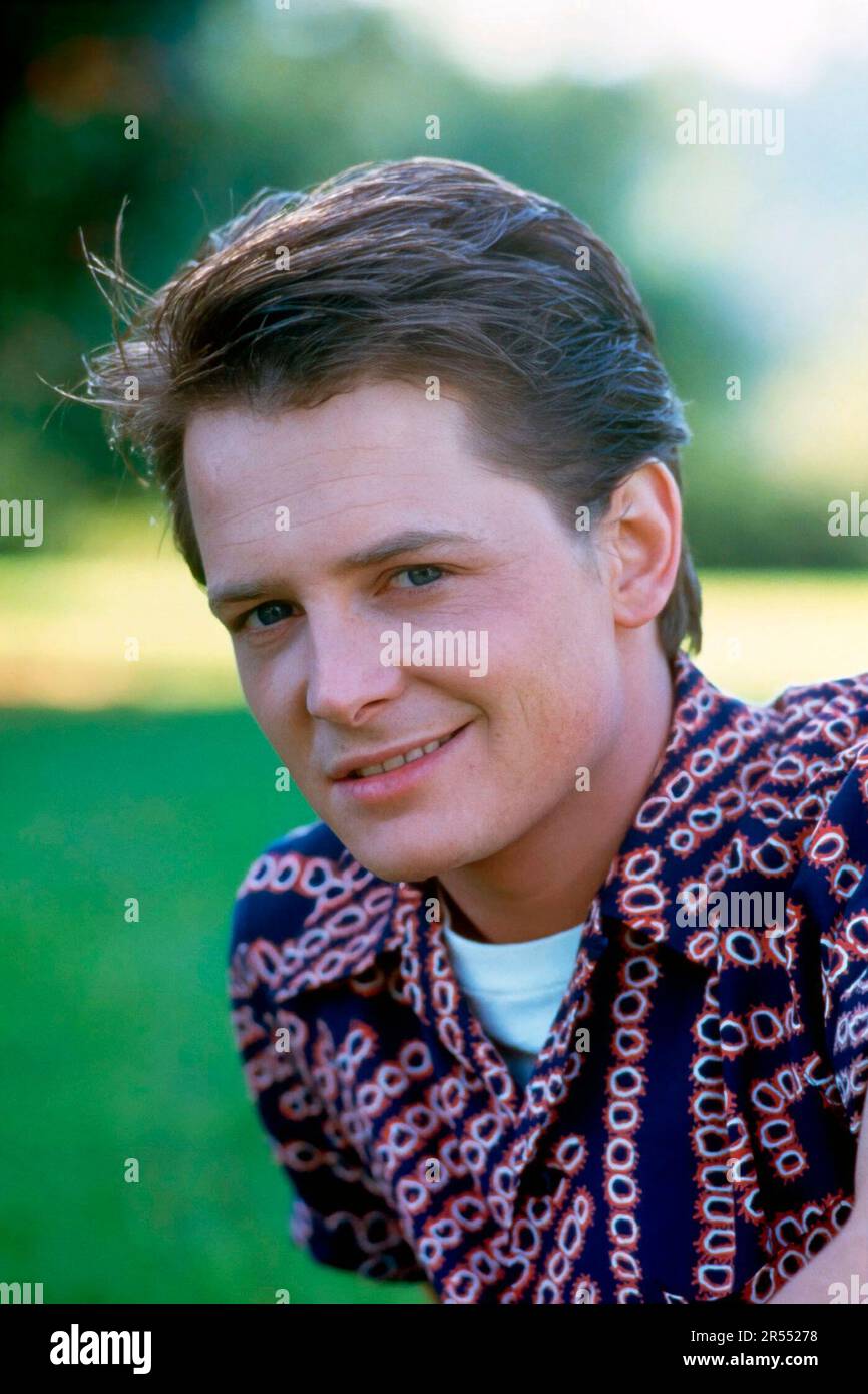 MICHAEL J. FOX in BACK TO THE FUTURE (1985), directed by ROBERT ...