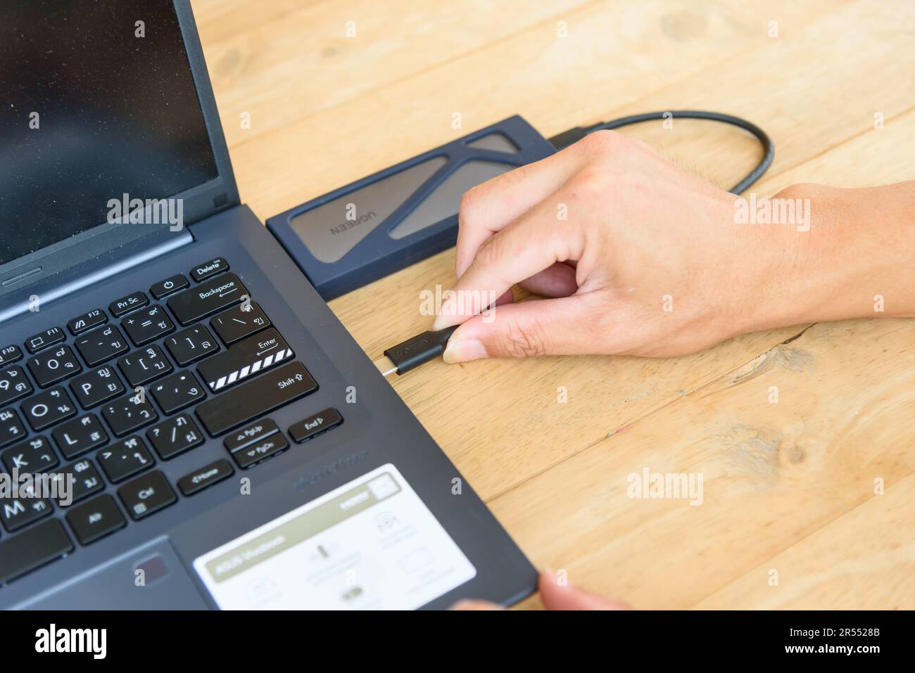 Bangkok,Thailand - May5 , 2023 : closeup to UGREEN M.2 NVMe SSD ...