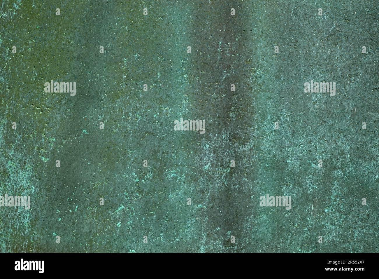 Closeup of aged weathered copper plate texture with green patina Stock ...