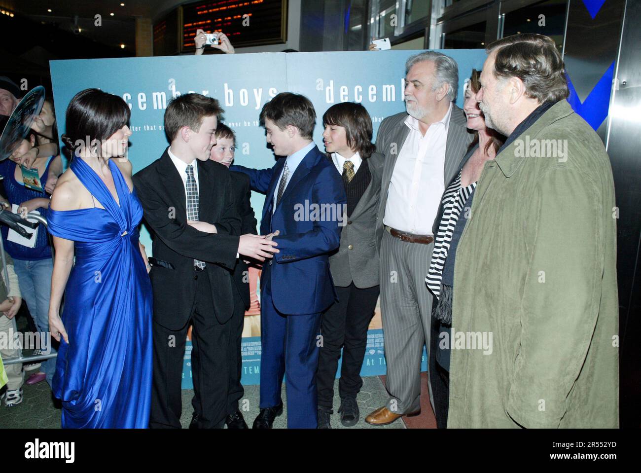 The cast of December Boys at the movie’s Australian premiere at the ...