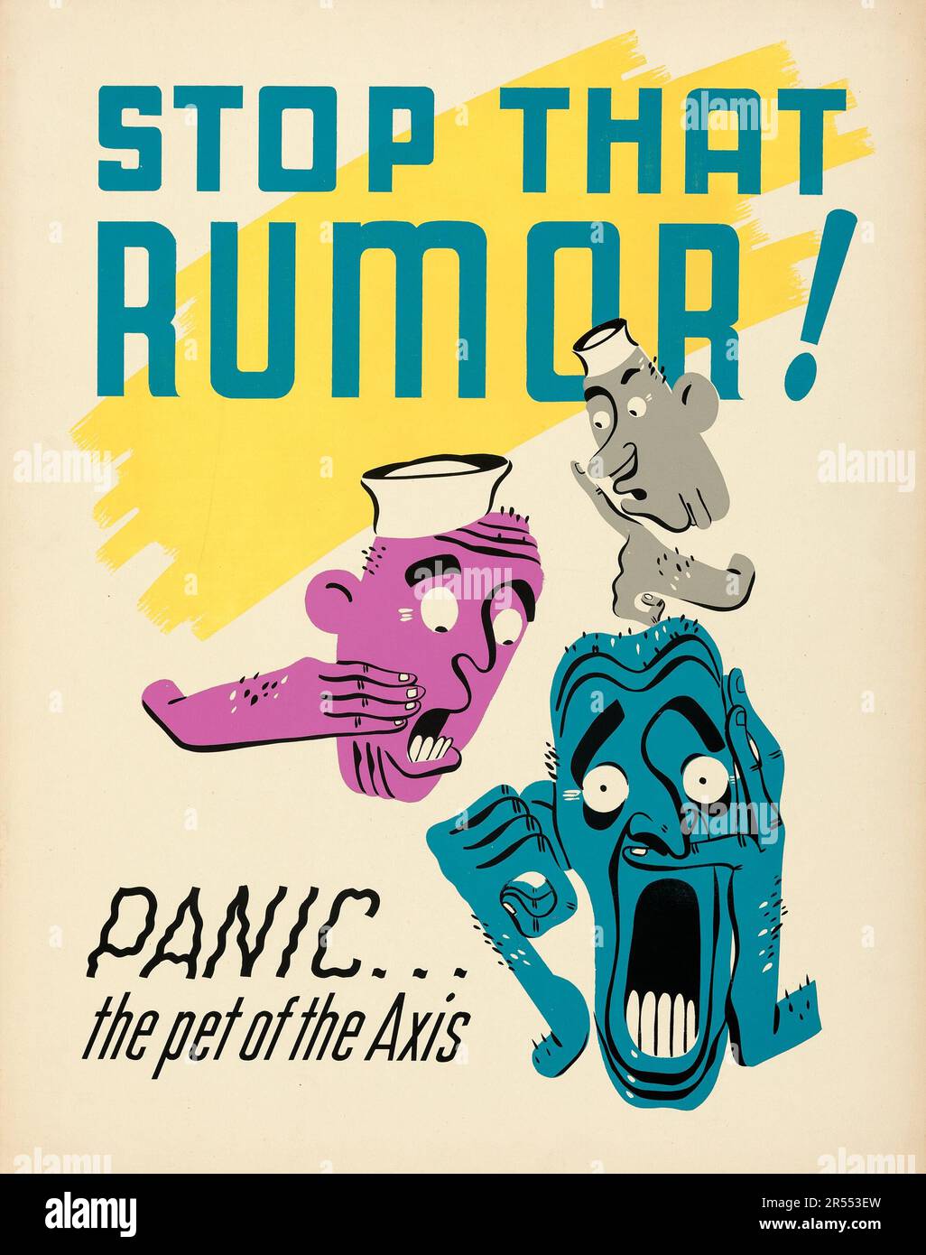 Propaganda poster world war 2 axis hi-res stock photography and images ...