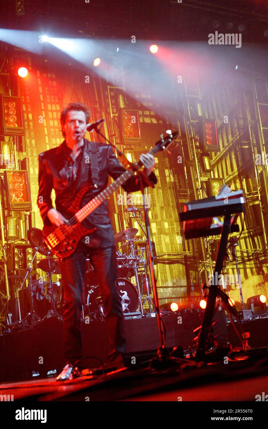 John Taylor Duran Duran performing live in concert as part of Richard ...