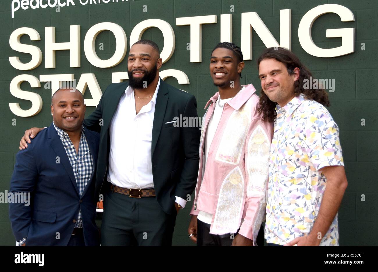 Los Angeles, California, USA 31st May 2023 (L-R) Producer Jamal ...