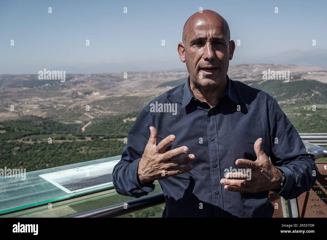 Galilee, Israel. 31st May, 2023. Brigadier General (ret.) AMIR AVIVI ...