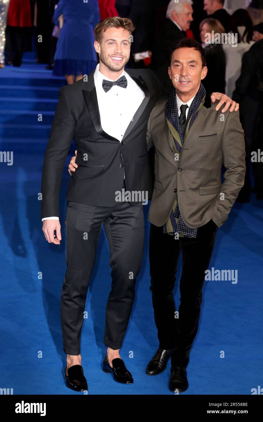 Matt Law and Bruno Tonioli attend the European Premiere of "Mary ...