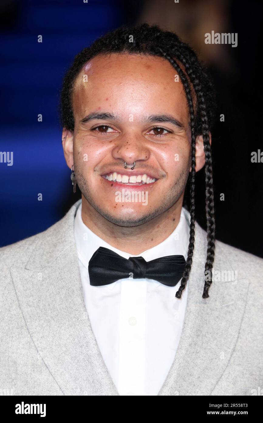 Tarik Frimpong attends the European Premiere of "Mary Poppins Returns ...