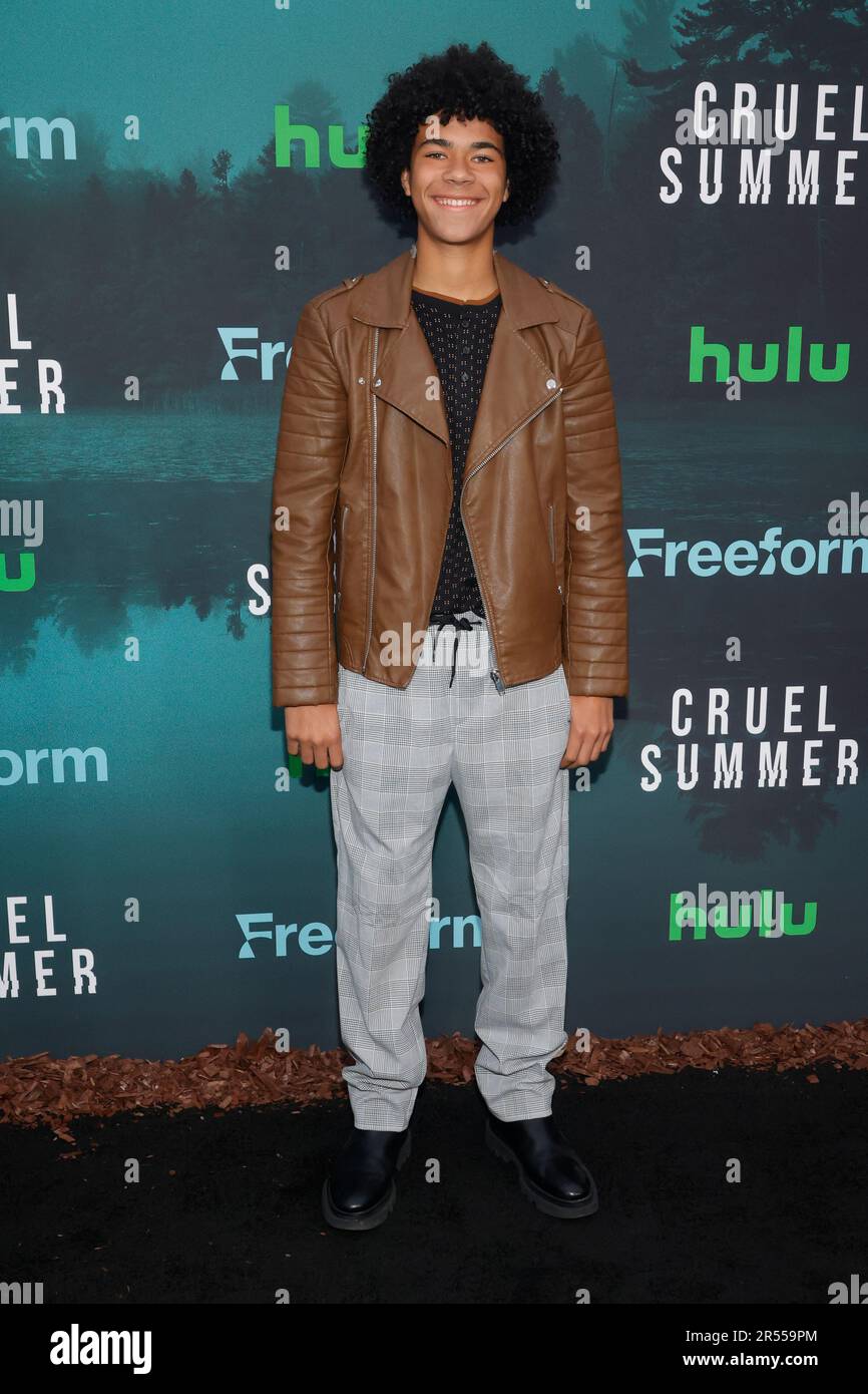 Los Angeles, California, USA. 31st May, 2023. Jalon Christian. Los Angeles Premiere Of Freeform ...