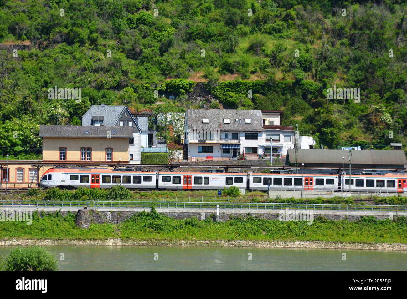 Rhine valley train hi-res stock photography and images - Alamy