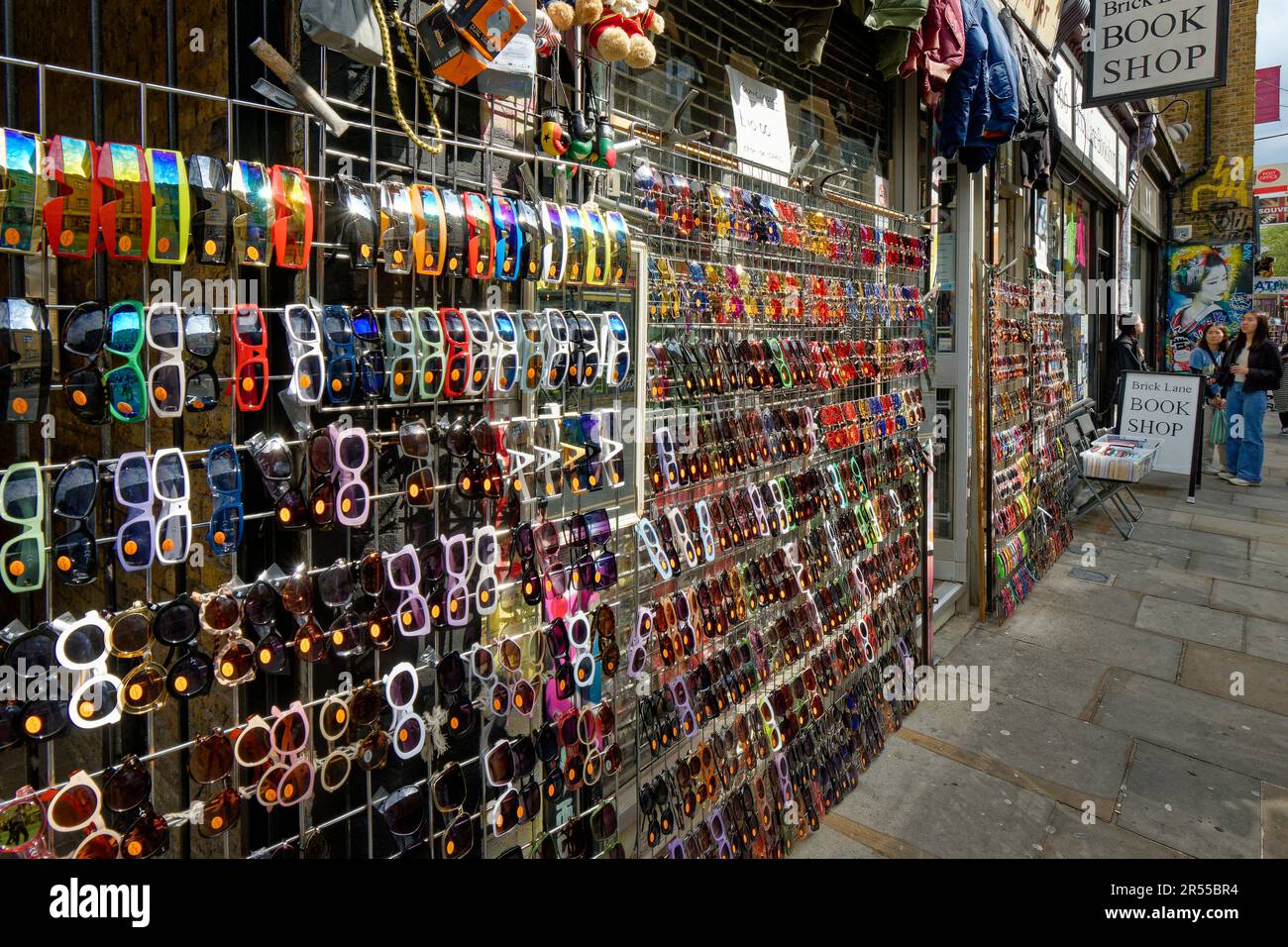 London Brick Lane Tower Hamlets shops cafes restaurants a shop with ...