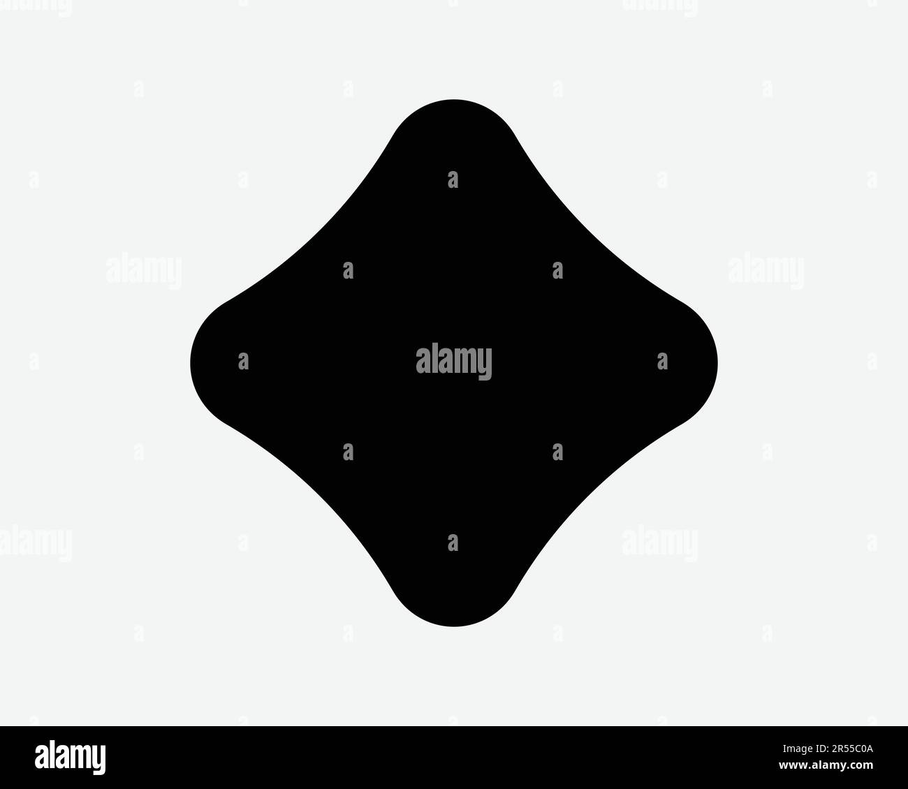 Diamond Shape Icon. Shine Spark Star Light Decoration Flare Flash Glow ...