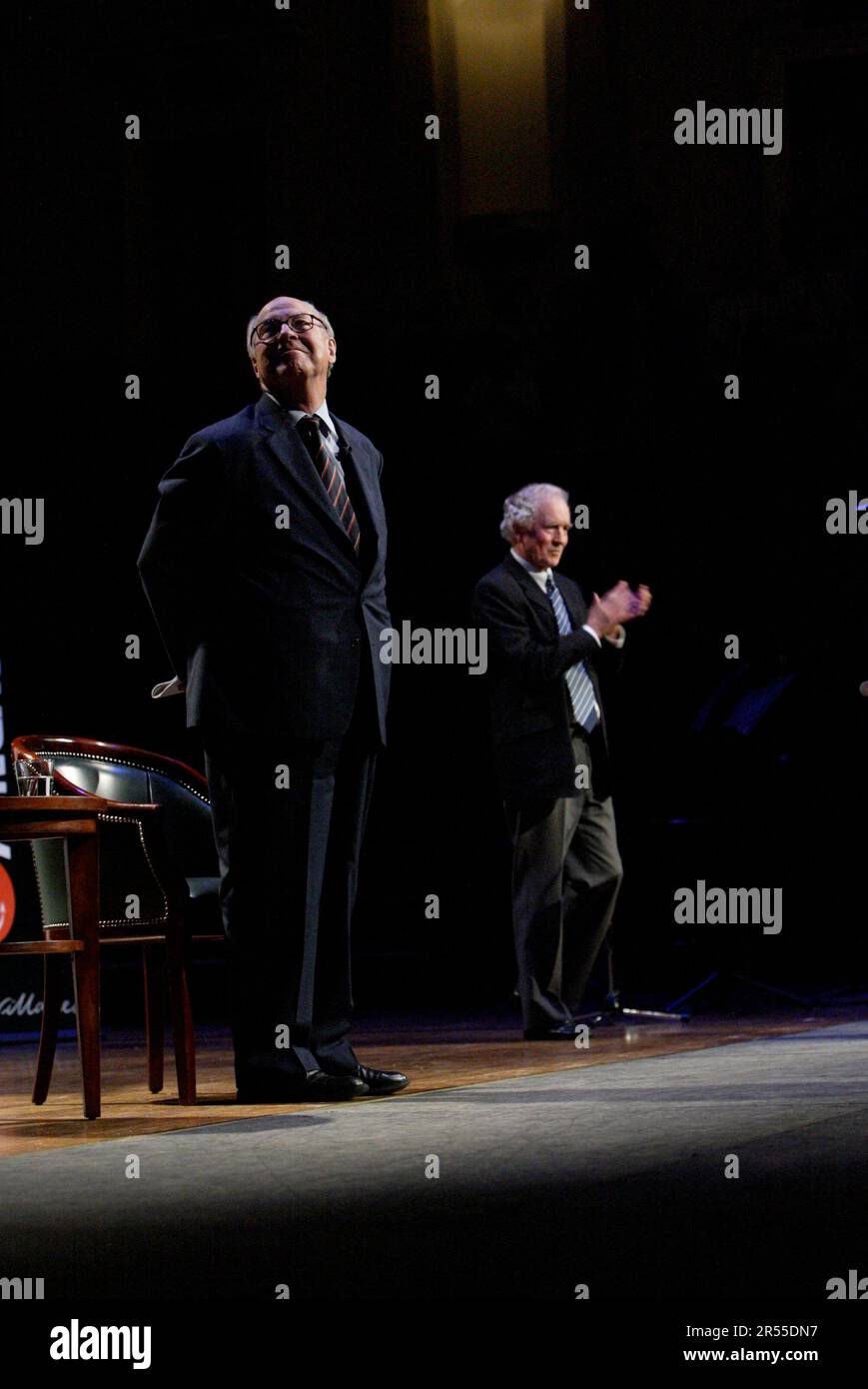 Hans Blix with Professor Stuart Rees A.M., Director of the Sydney Peace ...