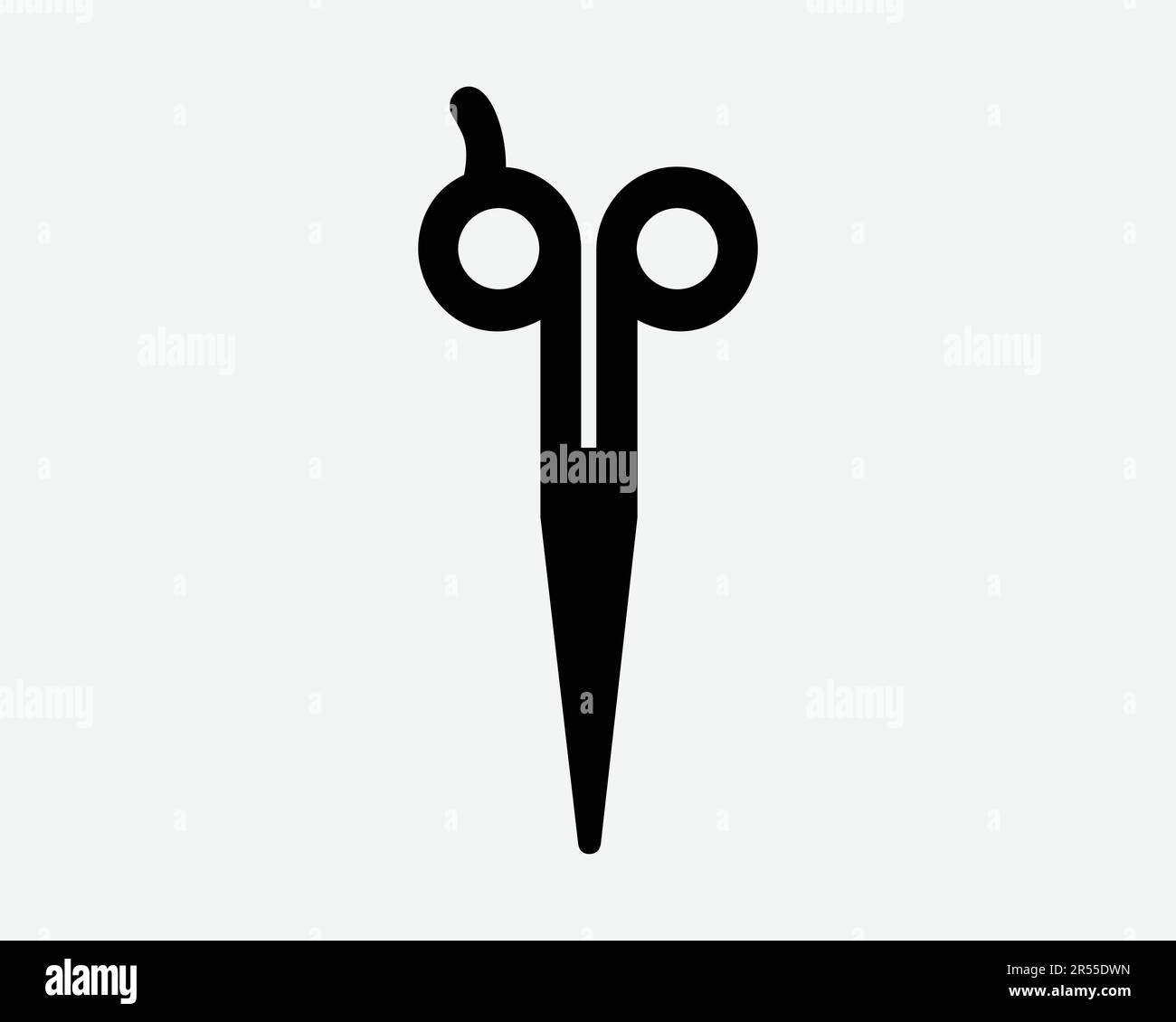 Scissors Icon. Hairdresser Cut Cutter Barber Stylist Trim Clipper Clip ...