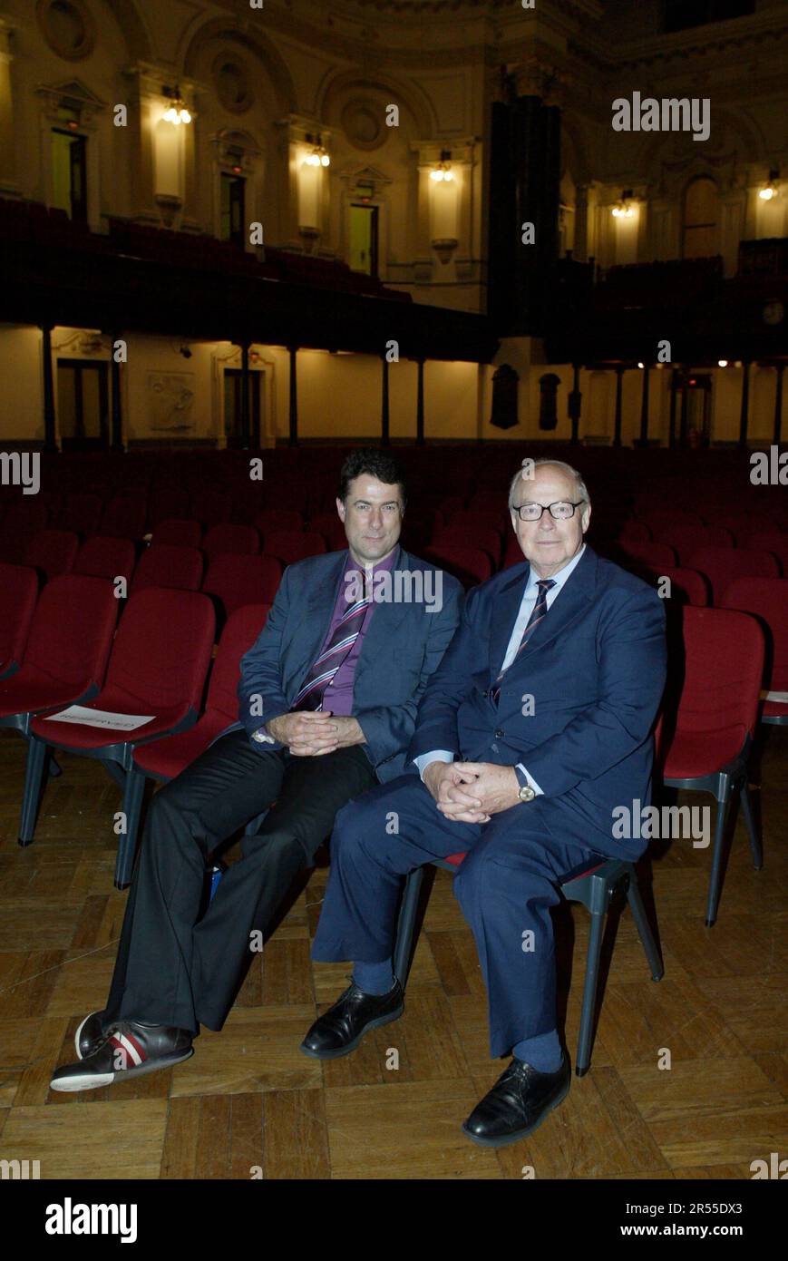 Hans Blix with Associate Professor Jake Lynch. Hans Blix, the former ...