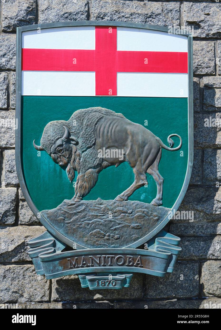 Manitoba provincial emblem hi-res stock photography and images - Alamy