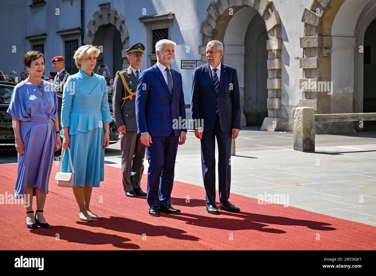 Vienna, Austria. 01st June, 2023. Austrian President Alexander Van der ...