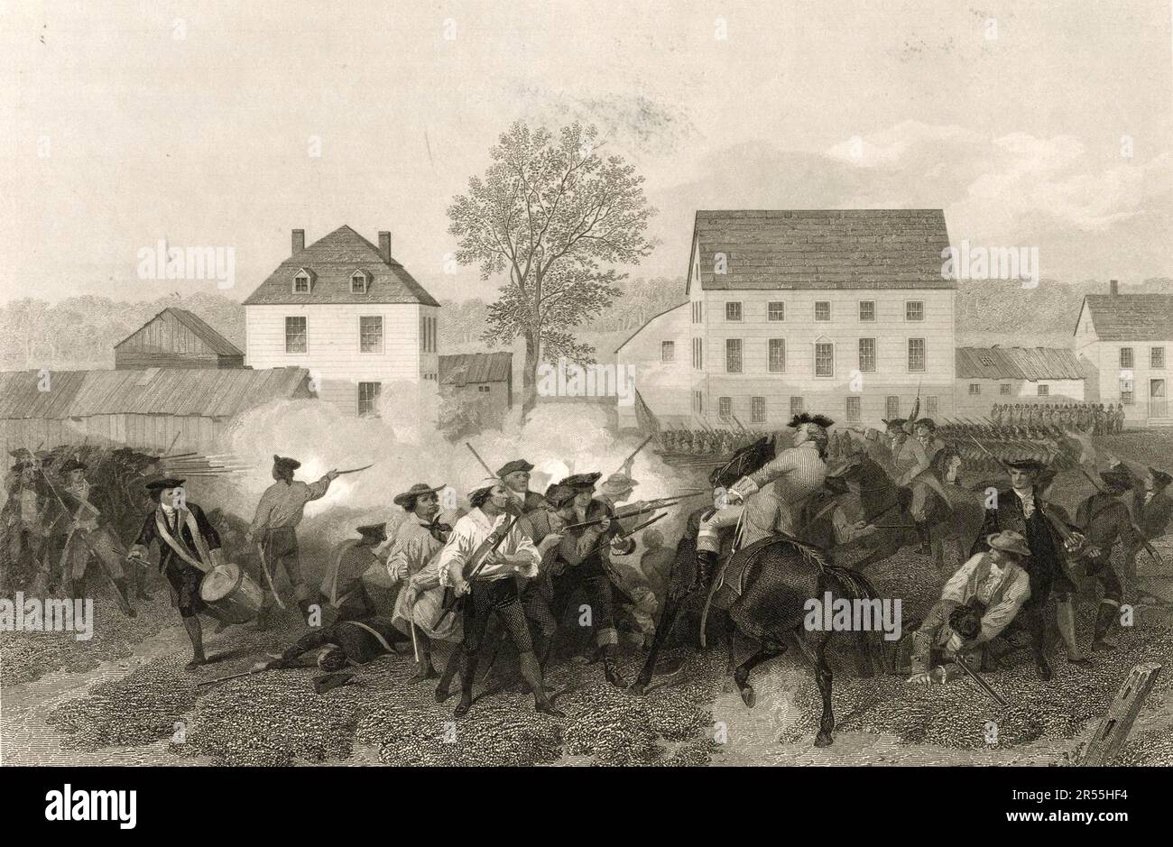 Battles of lexington and concord hi-res stock photography and images ...