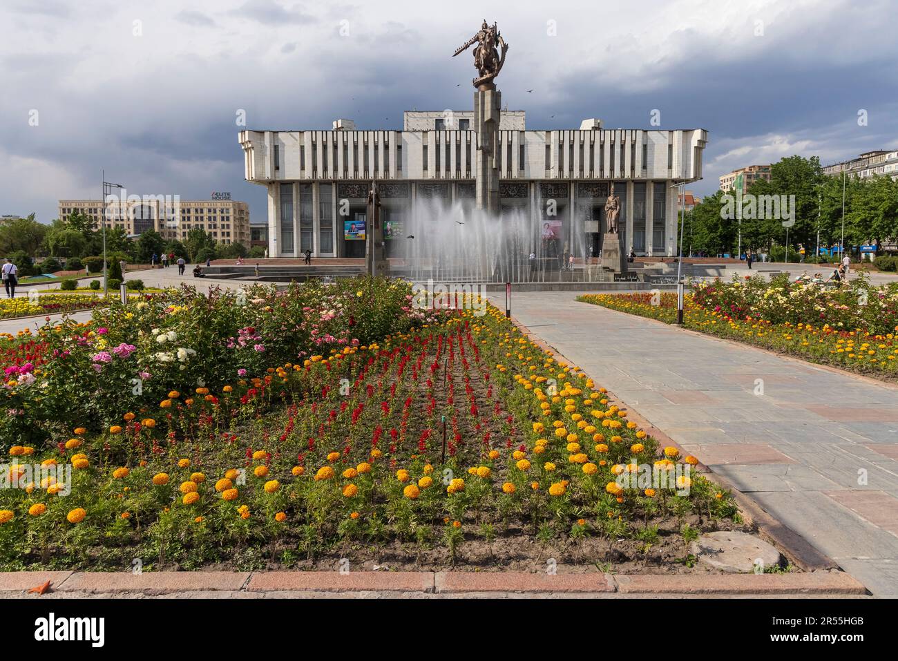 Kyrgyz national philharmonic in bishkek hi-res stock photography and ...