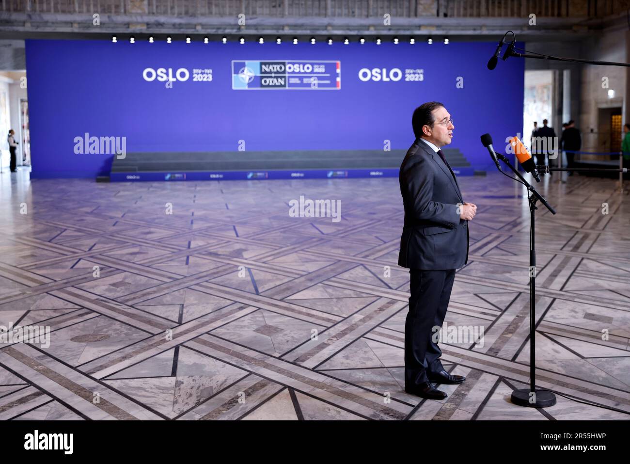 Oslo 20230601.Foreign Minister José Manuel Albares Bueno from Spain ...