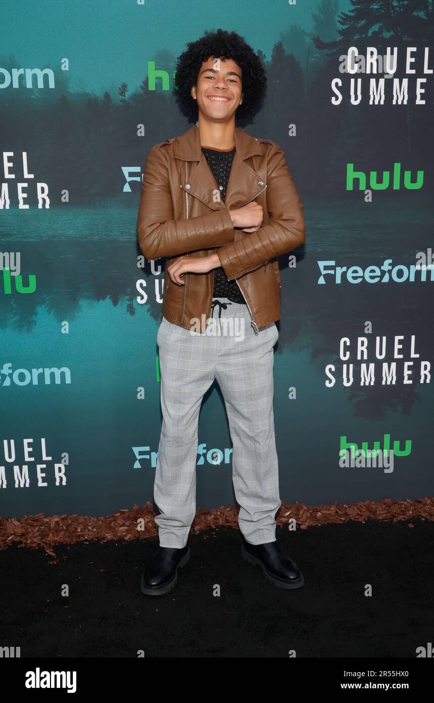 Los Angeles, California, USA. 31st May, 2023. Jalon Christian. Los Angeles Premiere Of Freeform ...