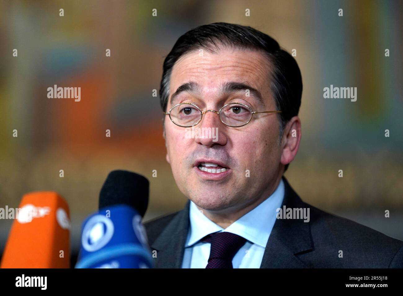 Oslo 20230601.Foreign Minister José Manuel Albares Bueno from Spain ...