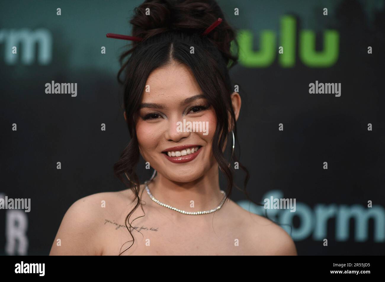 Lisa Yamada arrives at the season two premiere of "Cruel Summer" on ...