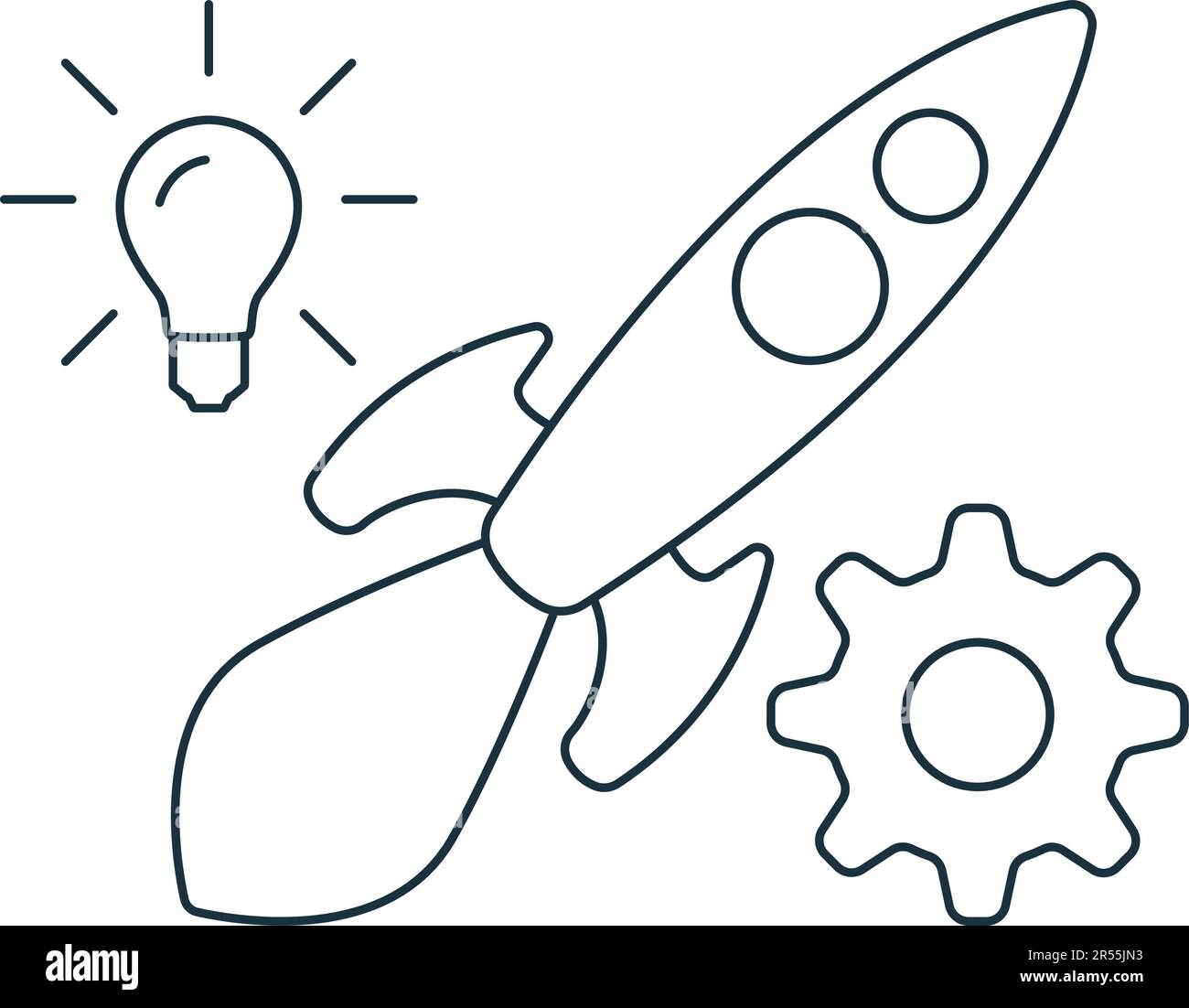Invention icon. Monochrome simple sign from idea collection. Invention ... Invention icon. Monochrome simple sign from idea collection. Invention ...
