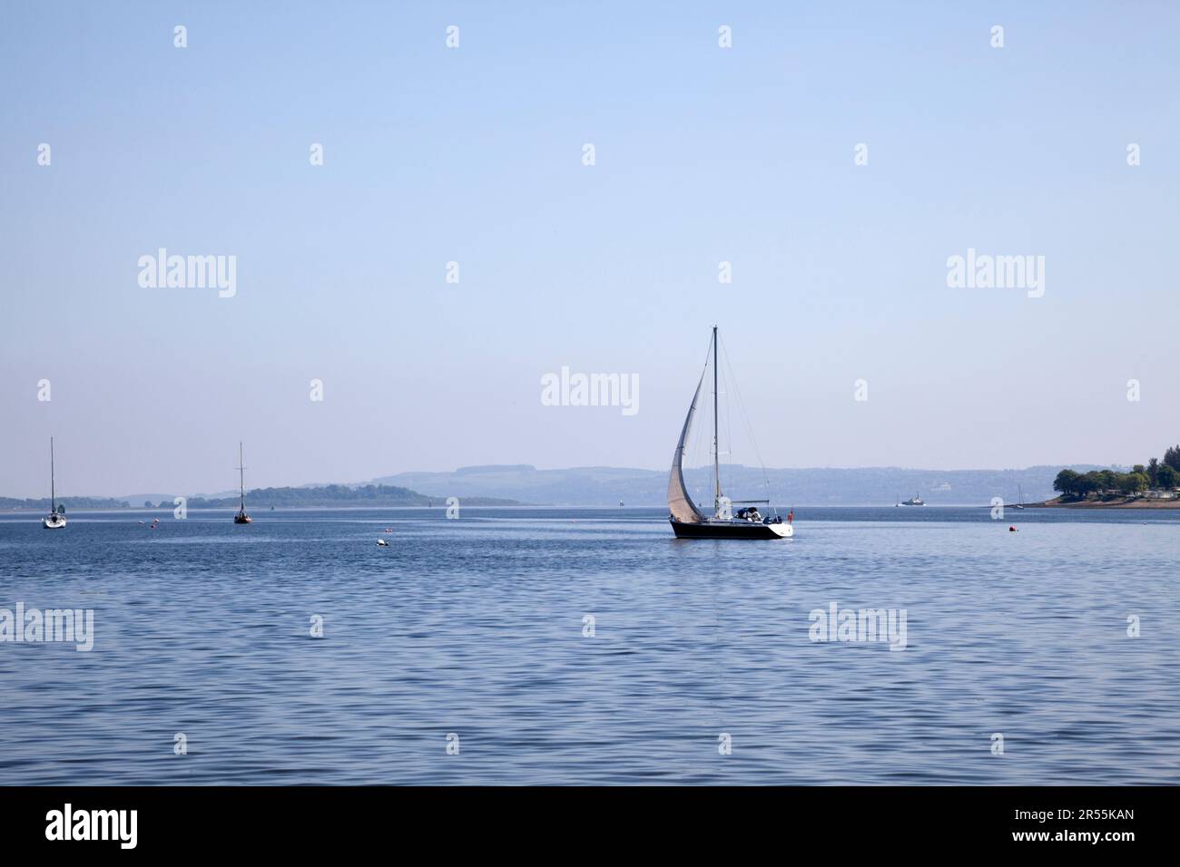 Rhu scotland yacht hi-res stock photography and images - Alamy