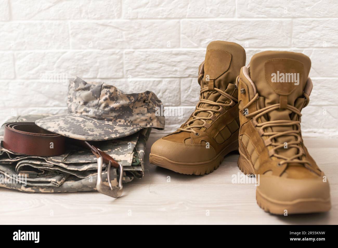 Army uniform, isolated on white Stock Photo - Alamy