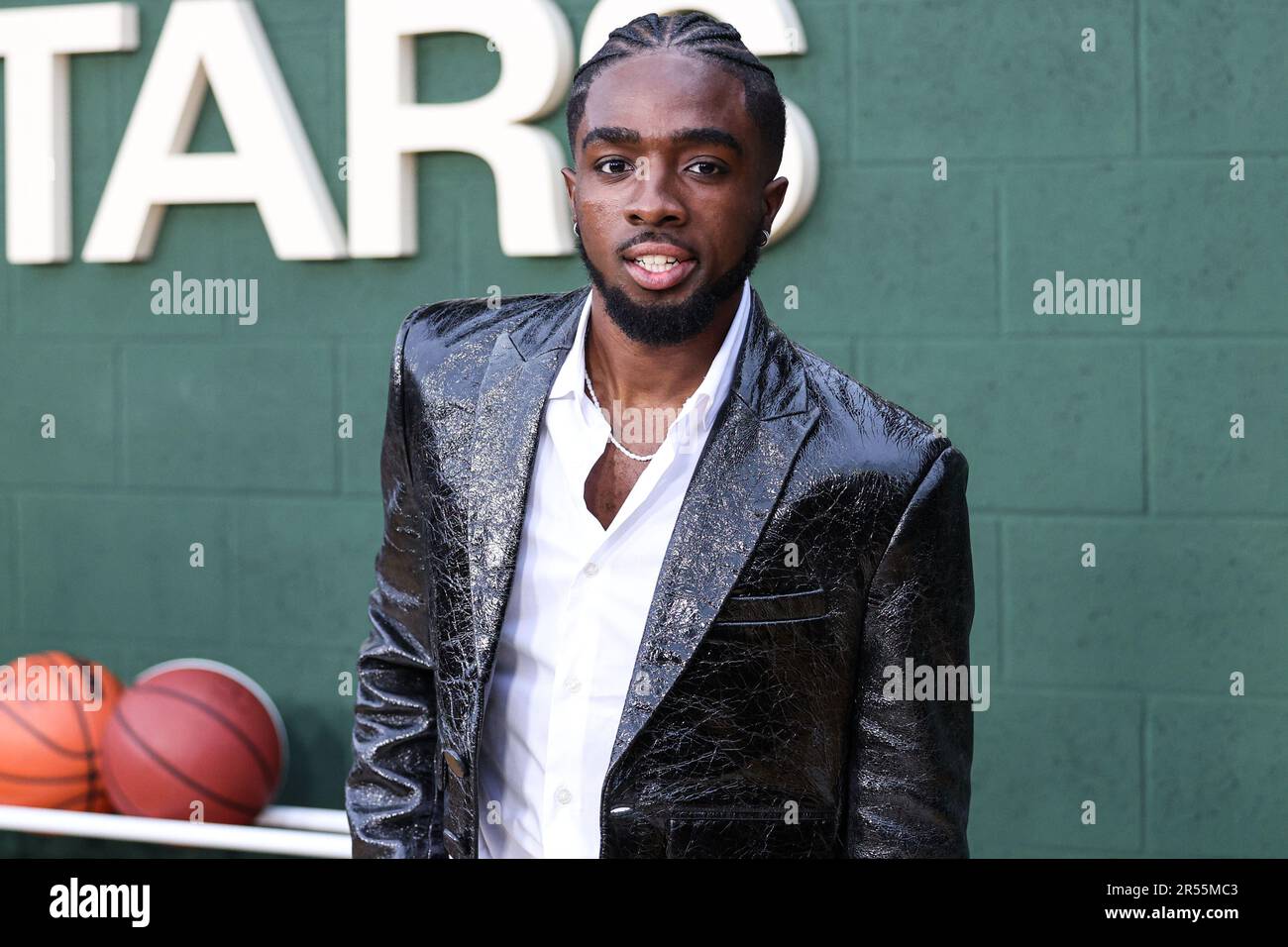 WESTWOOD, LOS ANGELES, CALIFORNIA, USA - MAY 31: American actor Caleb ...