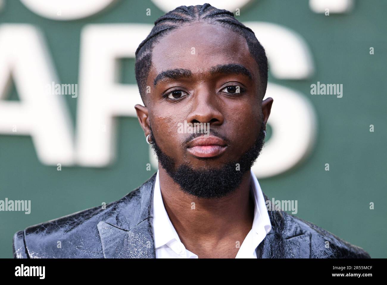 WESTWOOD, LOS ANGELES, CALIFORNIA, USA - MAY 31: American actor Caleb ...
