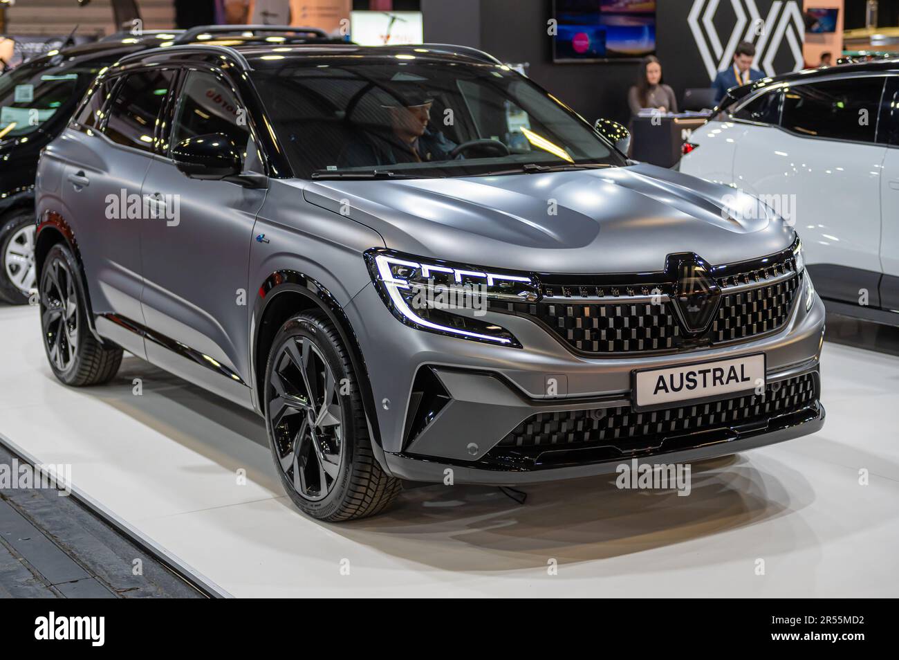 Riga, Latvia, April 28, 2023: New Renault Austral premiere at a motor ...