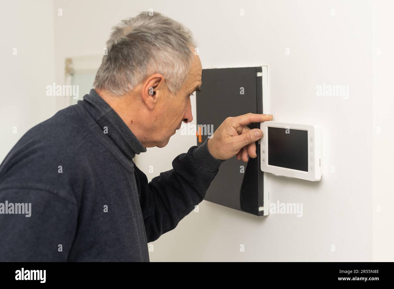 Intercom installation hi-res stock photography and images - Alamy