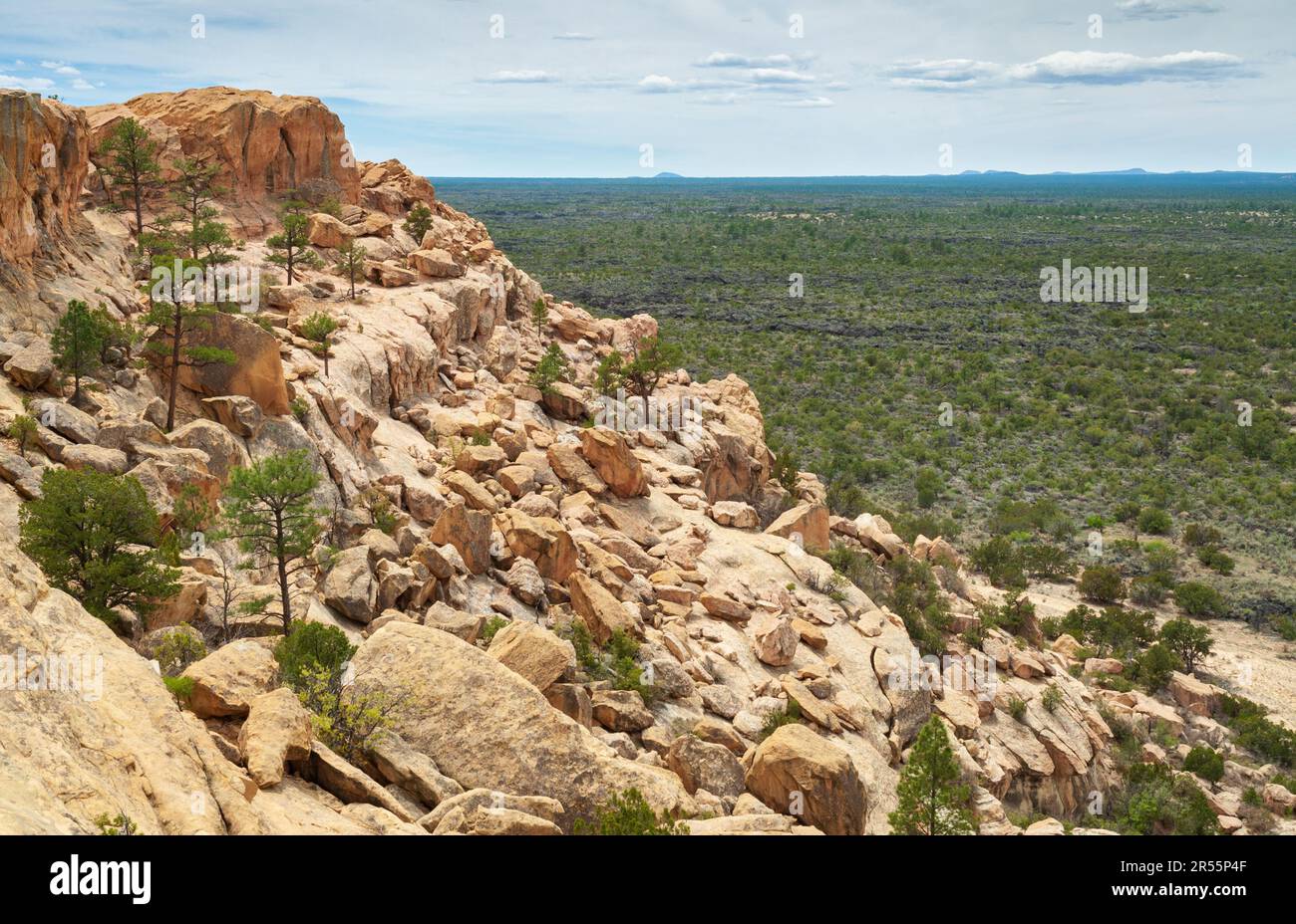 El Malpais National Monument in western New Mexico Stock Photo - Alamy