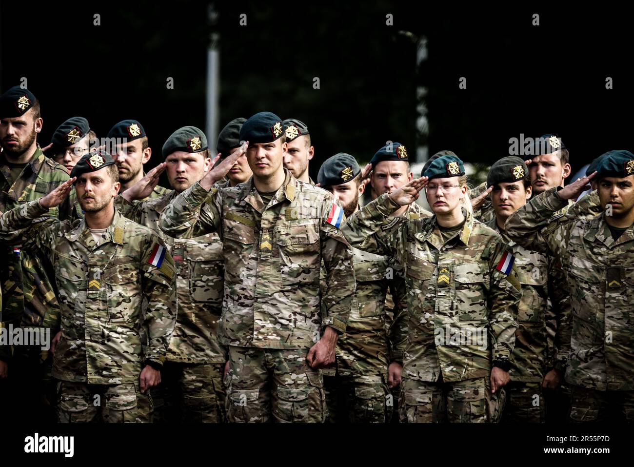 VREDEPEEL - The Royal Netherlands Army welcomes the new air defense ...