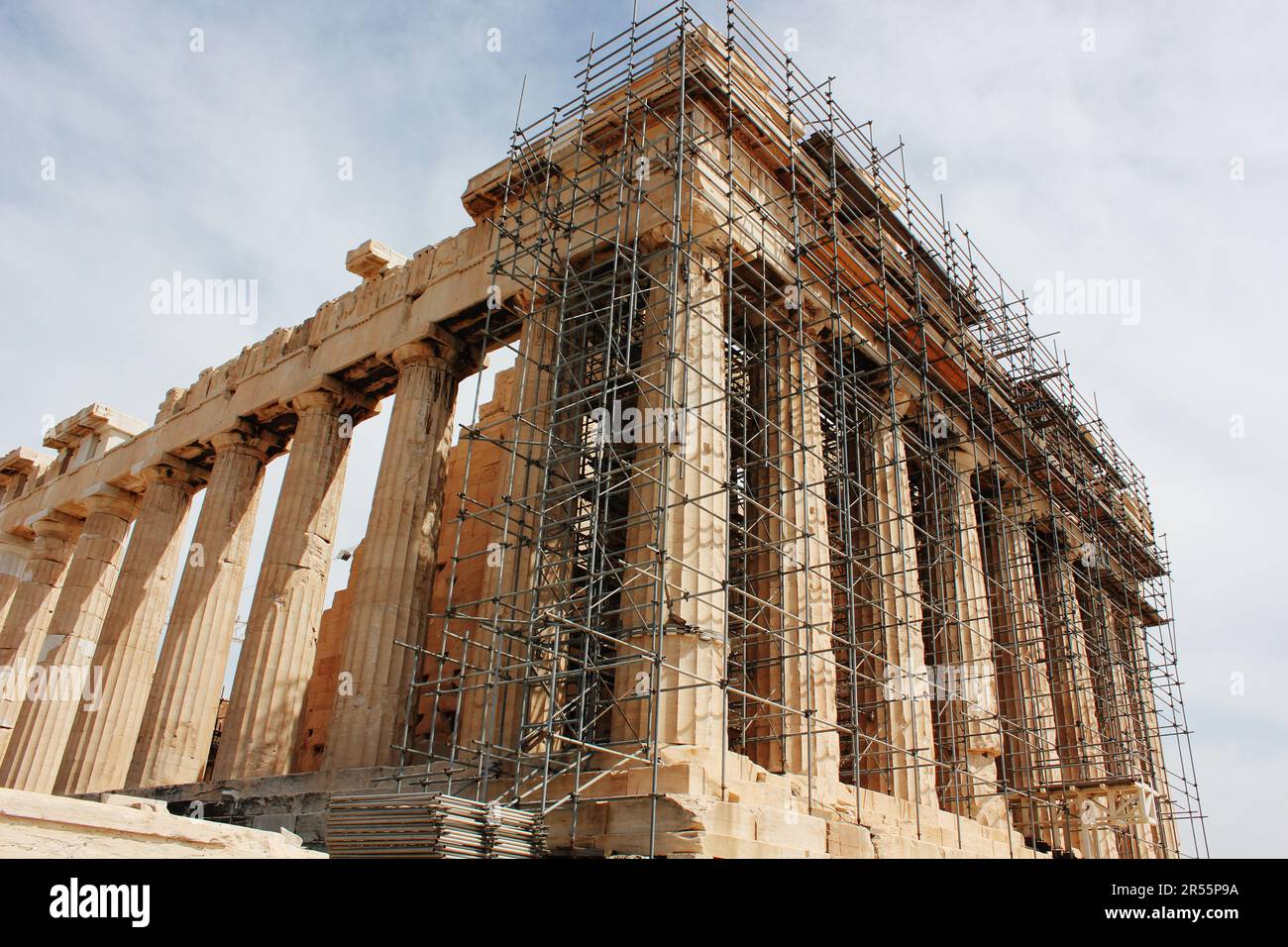 Parthenon temple, Acropolis in Athens, Greece Stock Photo - Alamy