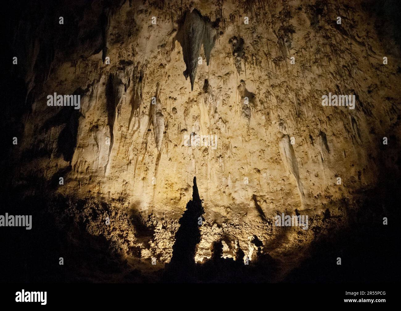 The Caves at Carlsbad Caverns National Park in New Mexico Stock Photo ...