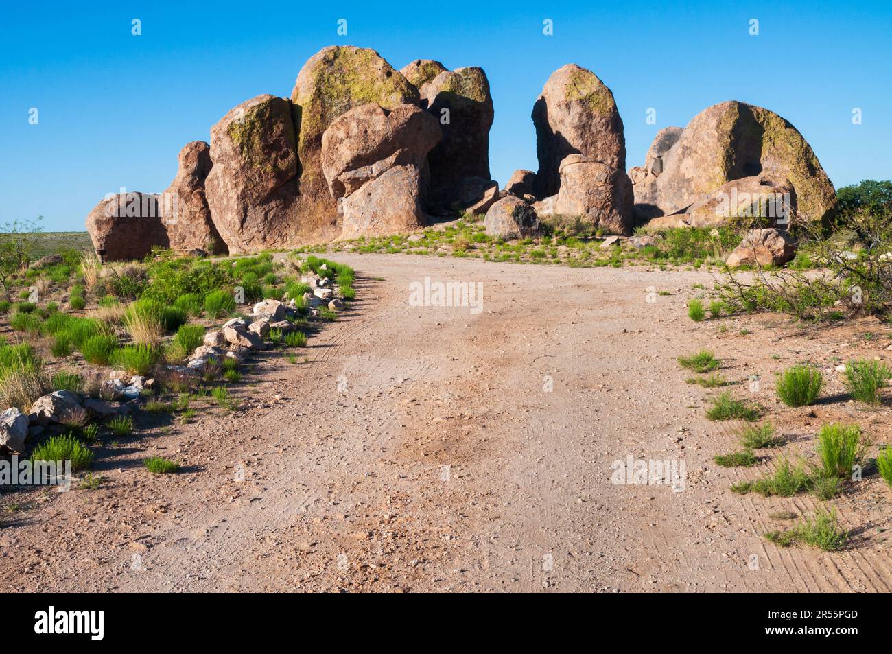 City of Rocks State Park, State park in the Faywood in New Mexico Stock ...