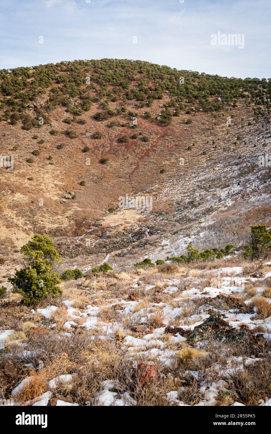 Capulin Volcano National Monument in New Mexico Stock Photo - Alamy