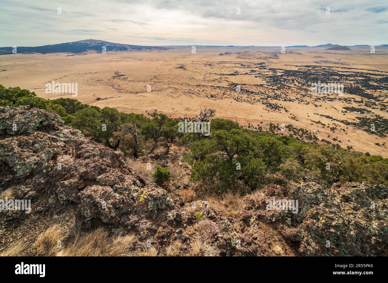 Capulin Volcano National Monument in New Mexico Stock Photo - Alamy
