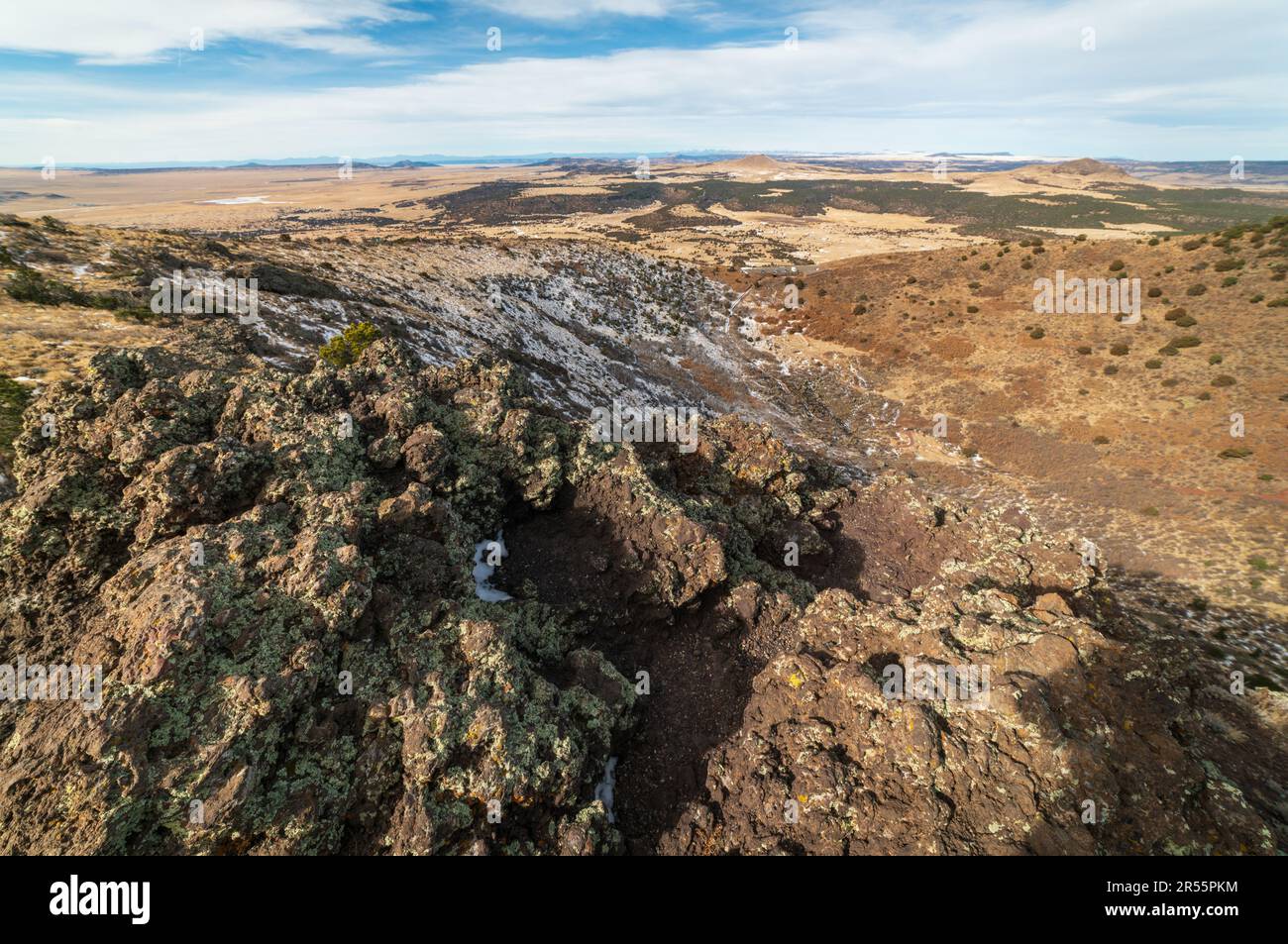 Capulin Volcano National Monument in New Mexico Stock Photo - Alamy