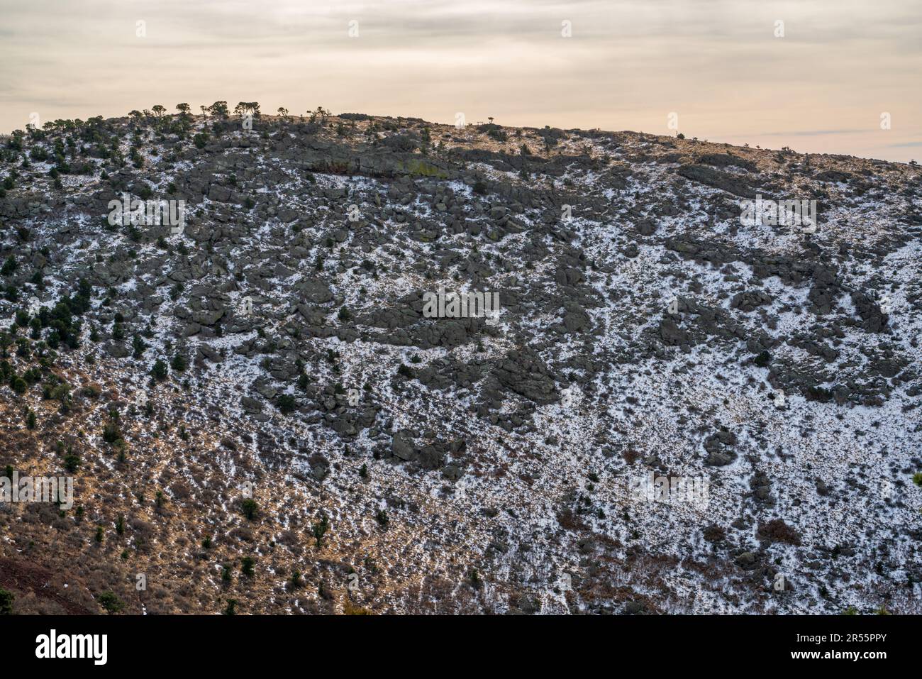 Capulin Volcano National Monument in New Mexico Stock Photo - Alamy